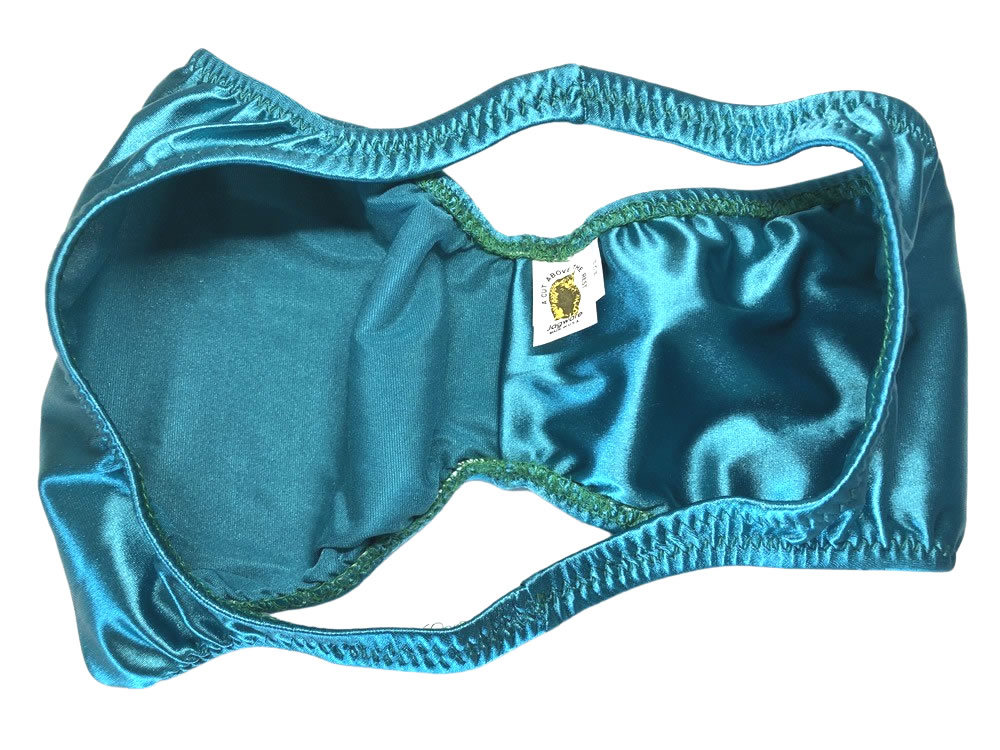 ジャグウェア Jagware ブラジルカット ダークティールグリーン サテン ボディビル ポージングスーツ j096s64c