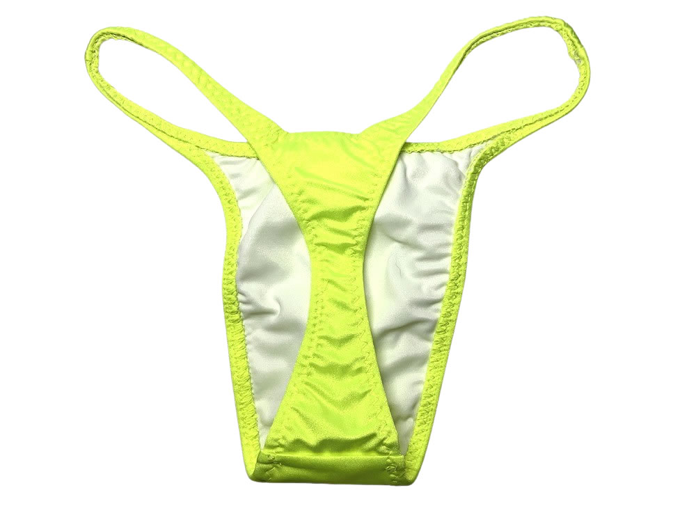 ジャグウェア プレミアTバック シャルトルーズグリーン ナイロンライクラ ポージングスーツ pt79